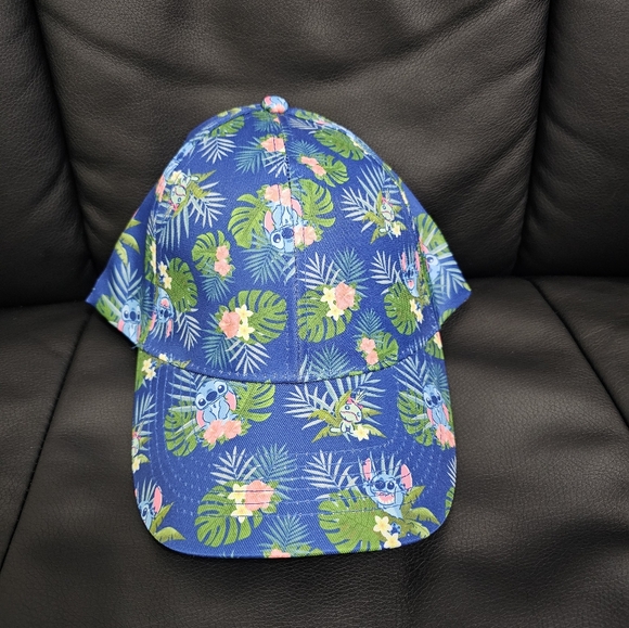 Disney | Accessories | Disney Stitch Baseball Cap Adjustable Slide ...